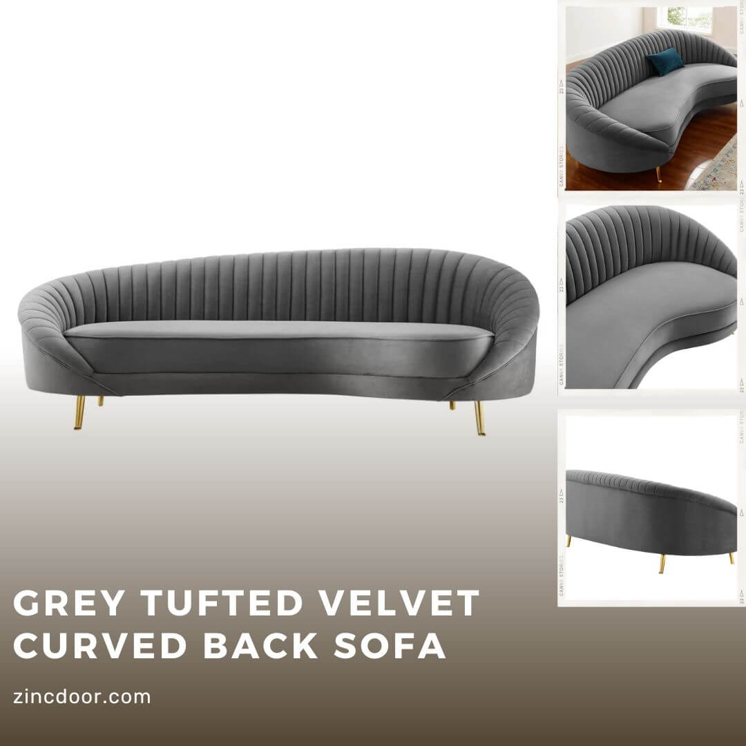 Upgrade Your Home With 12 Trendy Curved Sofa - Home Furnishing and ...
