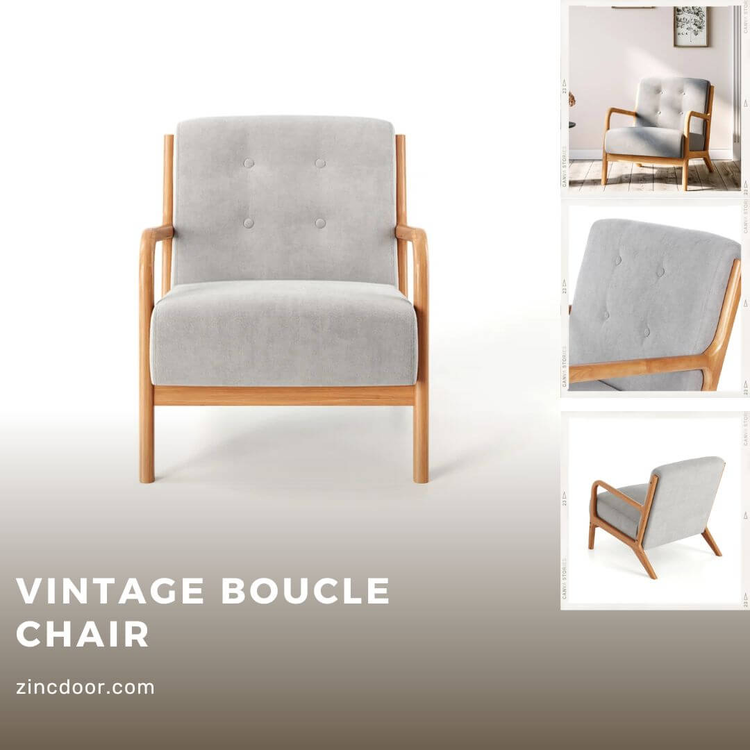 10 Ideal Boucle Chair For Your Home - Home Furnishing and Decoration